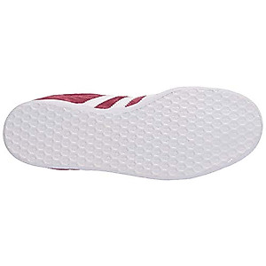 adidas Originals mens Gazelle Shoes Collegiate Burgundy/White/Gold Metallic 11