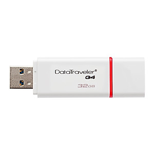 Kingston Digital 32GB DataTraveler Generation 4 USB 3.0 Flash Drive, 2 Pack (KW-U733202-8A)