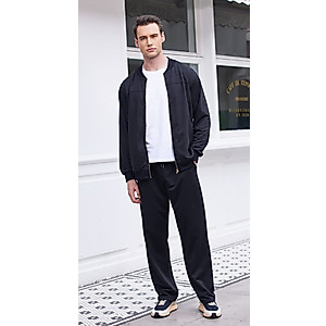 COOFANDY Men's Tracksuit Athletic Full Zip Casual Sports Jogging Gym Sweatsuit