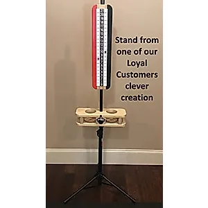 Midwest-Masterpiece Upright Magnetic Scoreboard Bocce Ball or Cornhole Bag Toss or Frisbee Game or Kan Jam