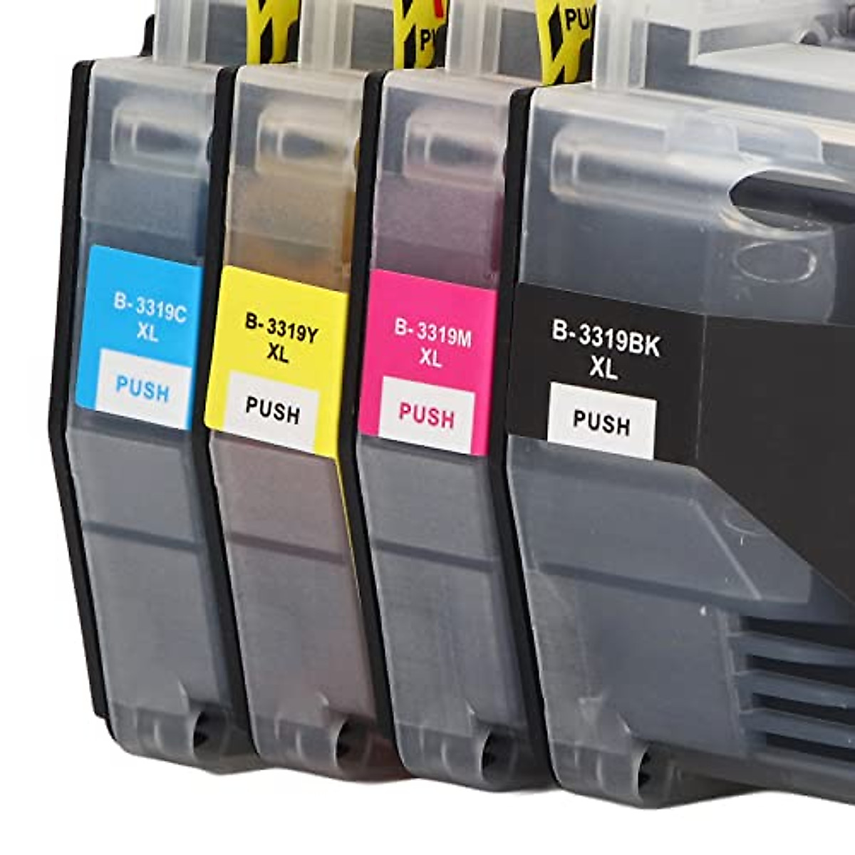 Fafeicy Ink Cartridge,4 Colors Printing Accessory Part with Ink for Photo Paper Document