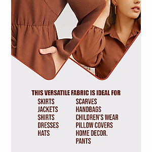 Corduroy Fabric 21 Wale Apparel 140-150GSM Solid Color by Continuous Yard 58" W 100% Cotton-Egyptian Yarn Stripe Texture Soft & Lightweight Baby Blanket Blouses Shirts Rompers Sweater Canary Yellow