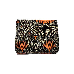 African Fabric 6 Yards BintaRealwax 100% Polyester Ankara Fabric for Party Dress 6280