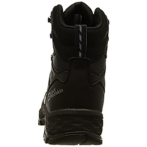 Jack Wolfskin Men's Rebellion Guide Texapore Mid Hiking Shoe Backpacking Boot, Black, 11