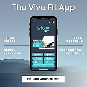 Vive Lower Back Support Brace for Men & Women - Dual Adjustable Lumbar Belt for Heavy Lifting, Herniated Disc, Sciatica, Scoliosis, & Thoracic Pain Relief - Compression Posture Device for Work or Home