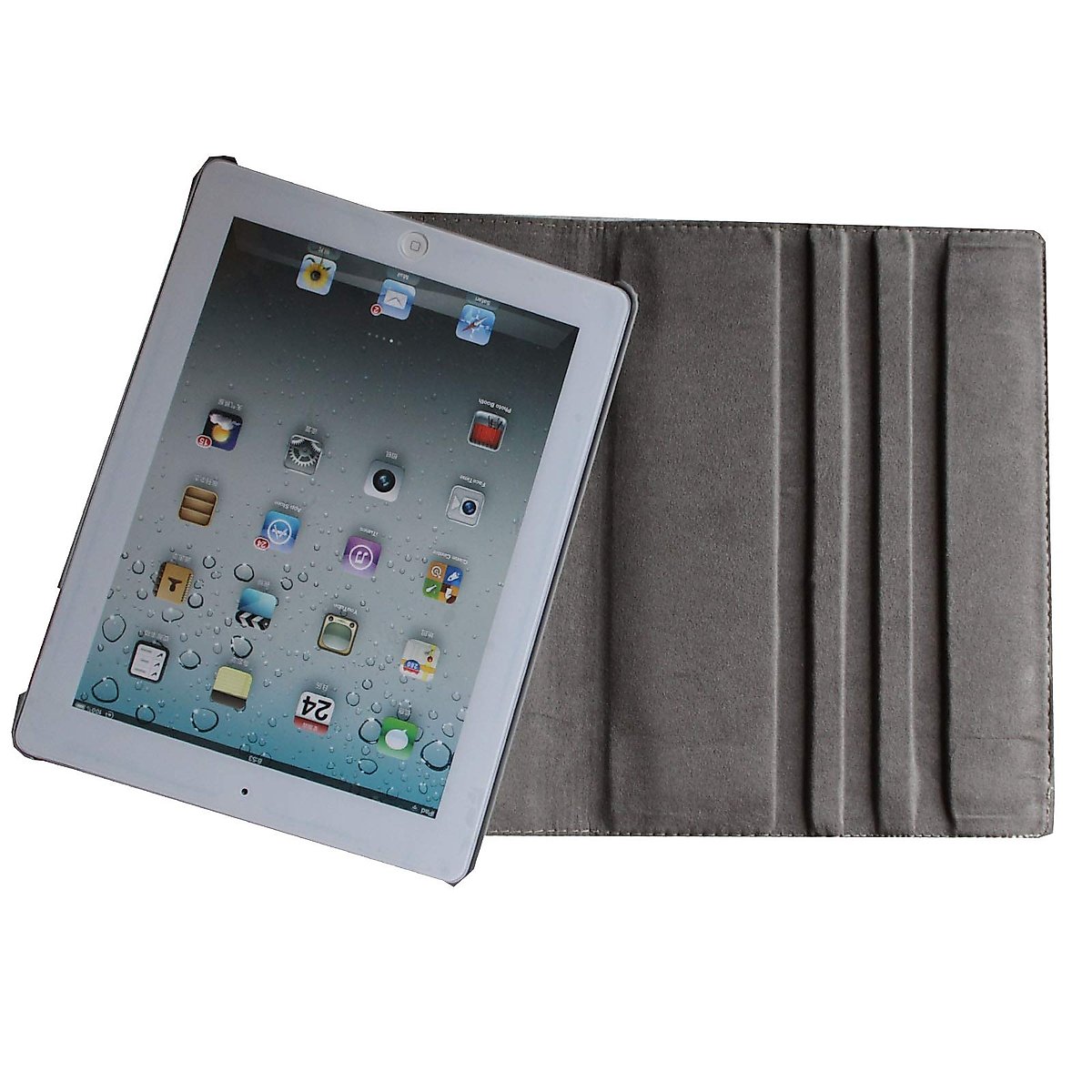 JYtrend Case for iPad 10.2 inch, for iPad 9th 8th 7th Generation, Rotating Stand Smart Magnetic Auto Wake Up/Sleep Cover for A2602 A2603 A2604 A2605 MK2L3LL/A MK2P3LL/A MK673LL/A (Heart Flower)