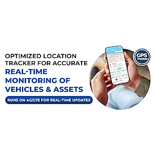 Magnetic GPS Tracker for Vehicles | Real-Time Car and Asset Tracking | Rechargeable Long-Life Battery (2-7 Months) | Global Coverage | Ideal for Teens, Elderly and Fleet Monitoring | Software Included