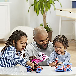 Spidey and His Amazing Friends Team Spidey Change ‘N Go Riders Playset, 3 Toy Cars and Action Figures, Marvel Super Hero Toys for 3 Year Old Boys and Girls and Up (Amazon Exclusive)