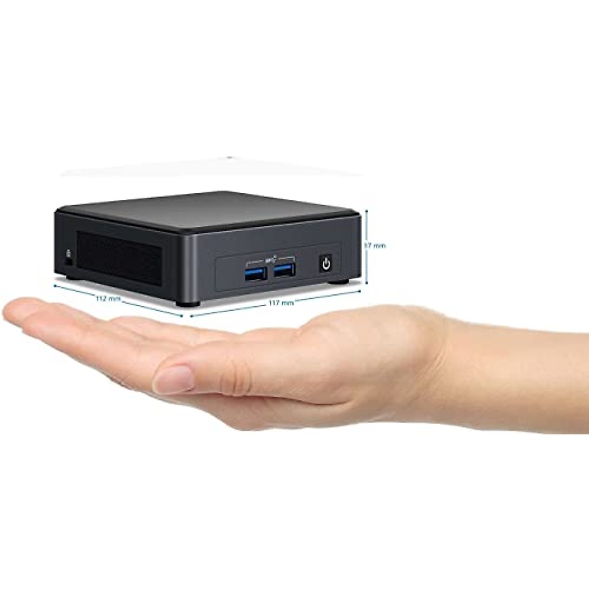Intel NUC 11 Pro NUC11TNKV5 Tiger Canyon Home & Business Mini PC Desktop 11th Generation Intel® Core™ i5-1145G7 Processor with Intel vPro® Technology,4 Cores,8 Threads(8G RAM,256G SSD)
