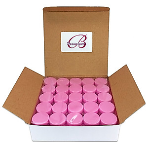 50 Jars - Beauticom High-Graded 5 Grams/5 mL BPA Free Thick Clear Acrylic 100% NO LEAK Plastic Jars empty Container Pink Lid for Cosmetic, Lip Balm, Beads, Creams, Lotion, Liquids, Sample, Travel