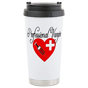 CafePress Professional Vampire Travel Mug Stainless Steel Travel Mug, Insulated 20 oz. Coffee Tumbler