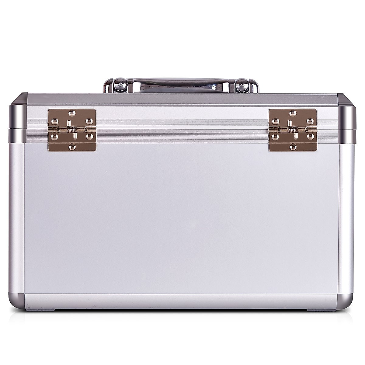 Jssmst Locking Medicine Box - New Version First Aid Box Emergency Medicine Case, Non-metal Boxes with Drugs Storage, 13.8 x 8.5 x 8.2 Inches, New(MC14023)