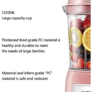 Multifunctional Blender Stainless Steel Blades, 3 Speed Control With Pulse, Overheat Protection, Crusher, chopper, coffee grinder smoothie maker 22000 rpm 1150ml jar,blue,c,blue,b ZJ666