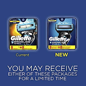 Gillette Fusion5 ProShield Chill Men's Razor Blades, 8 Blade Refills