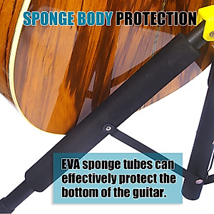 GLEAM Guitar Stand - Universal Guitar Rack for Electric, Acoustic Guitar and Bass