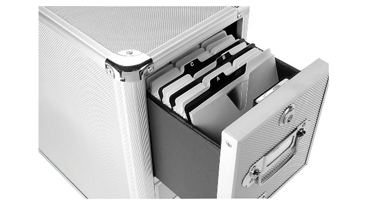 Vaultz A-Z CD & DVD Storage File Guides – Organize Easily