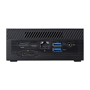 ASUS PN51-S1 Mini PC Barebone with AMD Ryzen 3 5300U Quad-core Mobile Processor, up to 64GB DDR4 RAM, Dual Storge Design, WiFi 6, Bluetooth, USB-C with VESA Mount