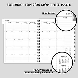 2023 Planner - Jan 2023 - Dec 2023, 8" x 10" (with Twin-Wire Binding), Planner 2023 with Weekly & Monthly Spreads, Strong Twin-Wire Binding, Round Corner, Improving Your Time Management Skill