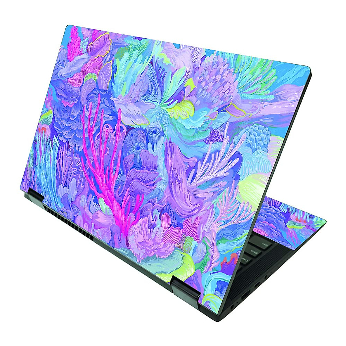 MightySkins Skin Compatible with Lenovo IdeaPad Flex 5 2-in-1 15" (2021) - Dreamy Reef | Protective, Durable, and Unique Vinyl Decal wrap Cover | Easy to Apply and Change Style | Made in The USA