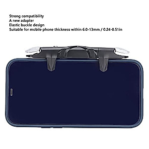 Mobile Controller, Pulse Conduction Technology Pubg Mobile Trigger Pulse Four Speed Mobile Mobile Game High Frequency Electromagnetic for Mobile Phones