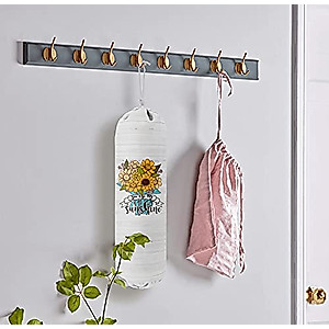 You are My Sunshine, Grocery Bags Holder Organizer for Shopping Bags，Wall Mount Plastic Bags Storage Container Dispensers, Gift for Women Mother Grandmother Friend