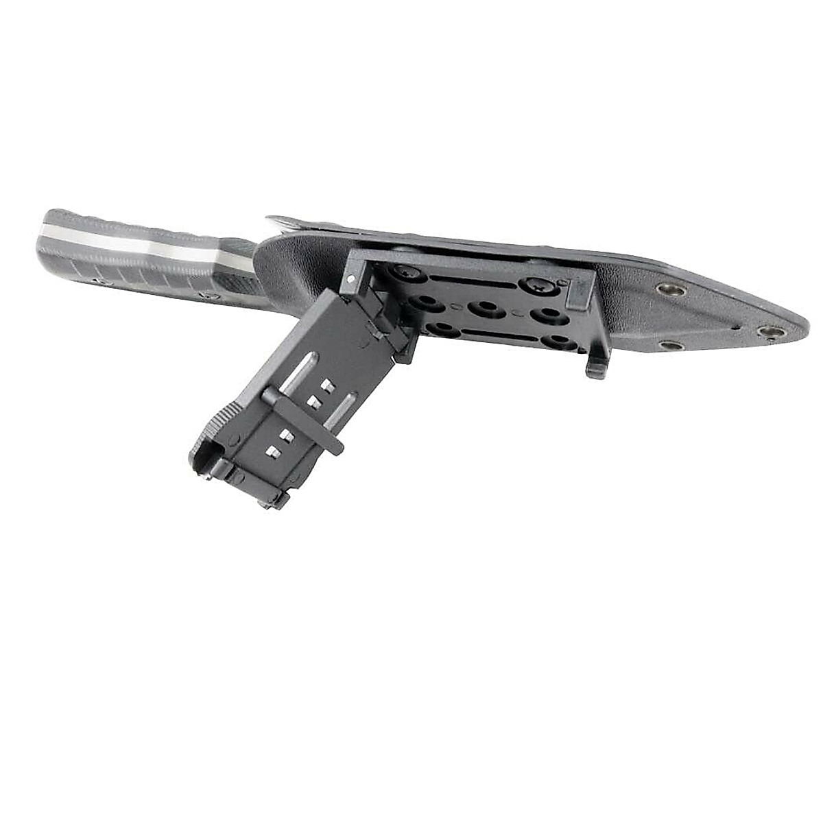 S.S. Fixed Knives Hunt-Down 10'' Stainless Steel Blade Full Tang Hunting Survival Fixed Blade Knife With Black Sheath