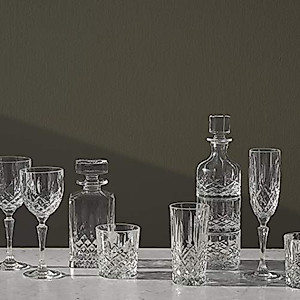 Marquis by Crystal Waterford Markham Stacking Decanter & Tumbler pair