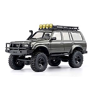 Fms FCX18 1/18 Land Cruiser RC Rock Crawler Scale Katana Toyota RC Car 2.4Ghz 4WD Off-Road Waterproof RC Trucks Vehicle RTR All Terrains Hobby Grade Climbing Car for Boys Adults