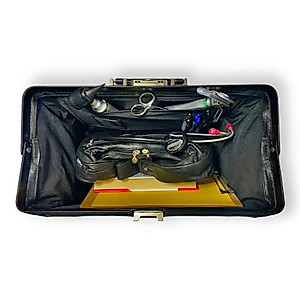 RA Böck Fine Leather Doctor Bag - Extra Large