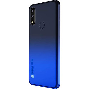 BLU G70 G0250WW 6.4" HD+ Infinity Dot 32GB Dual-SIM GSM Smartphone, 2GB RAM, Dual 13MP Rear + 8MP Front Camera, Mediatek Helio P23, Android 9 Pie, Unlocked, Blue