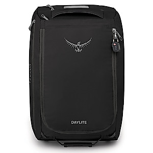 Osprey Daylite Carry-On 40L Wheeled Travel Duffel Bag, Black