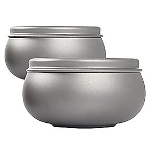 Airtight storage container with lid, airtight and waterproof containers - all made of pure titanium - keep content fresh and dry (2)