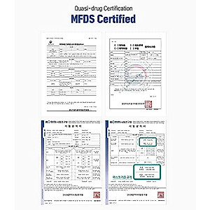 CHARMZONE KF94 Protective Disposable Mask 50 pieces White/Black/Grey Large Individually Packed Made in Korea (White, Large)