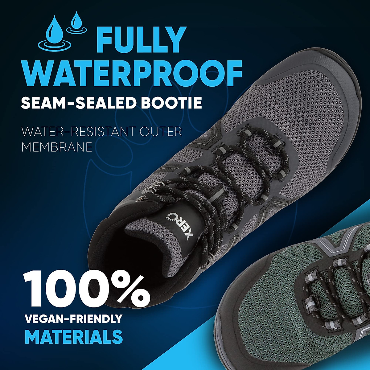 Xero Shoes Women's Xcursion Fusion Shoe Asphalt, 7