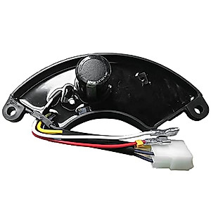 Generator Voltage Regulator-250V 470UF Generator Automatic Voltage Regulator Universal AVR for 5-6.5KW Generator