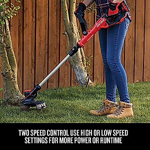 CRAFTSMAN 20V MAX WEEDWACKER String Trimmer and Leaf Blower Combo Kit, Battery and Charger Included (CMCK197M1 )