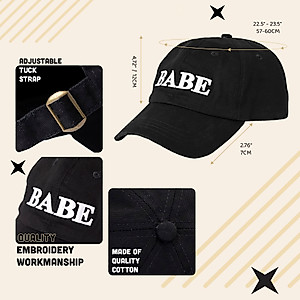 FESTA VIDA Baseball Cap for Bridal and Bachelorette Parties; Pool, Beach and Destination Hat; Cute for Brides and Bridesmaids (White)