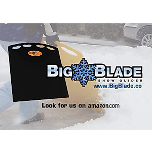 BigBlade Lightweight Easy to Use Snow Removal and Ice Scraper Tool (48 X 40 in)