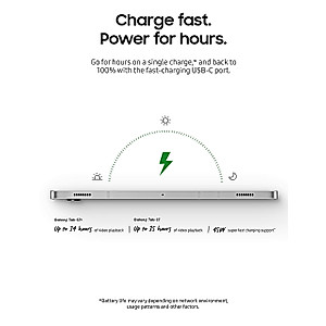 Samsung Galaxy Tab S7 11 inches2560x1600 Wi-Fi 256 GB Mystic Silver SM-T870NZSEXAR (Renewed)