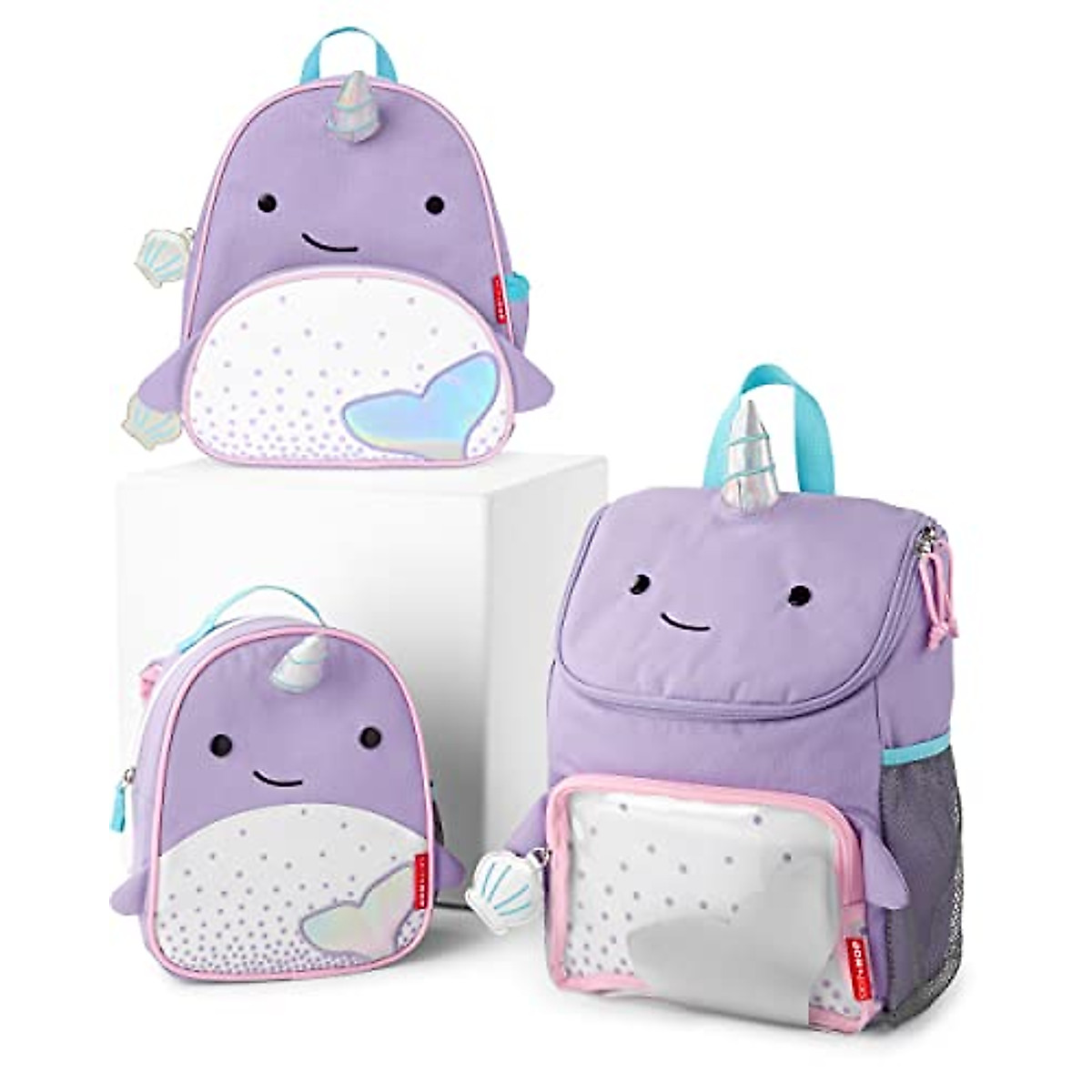 Skip Hop Toddler Backpack, Zoo Preschool Ages 3-4, Narwhal