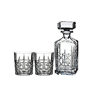 Marquis By Waterford Brady Decanter, 3 Piece Set