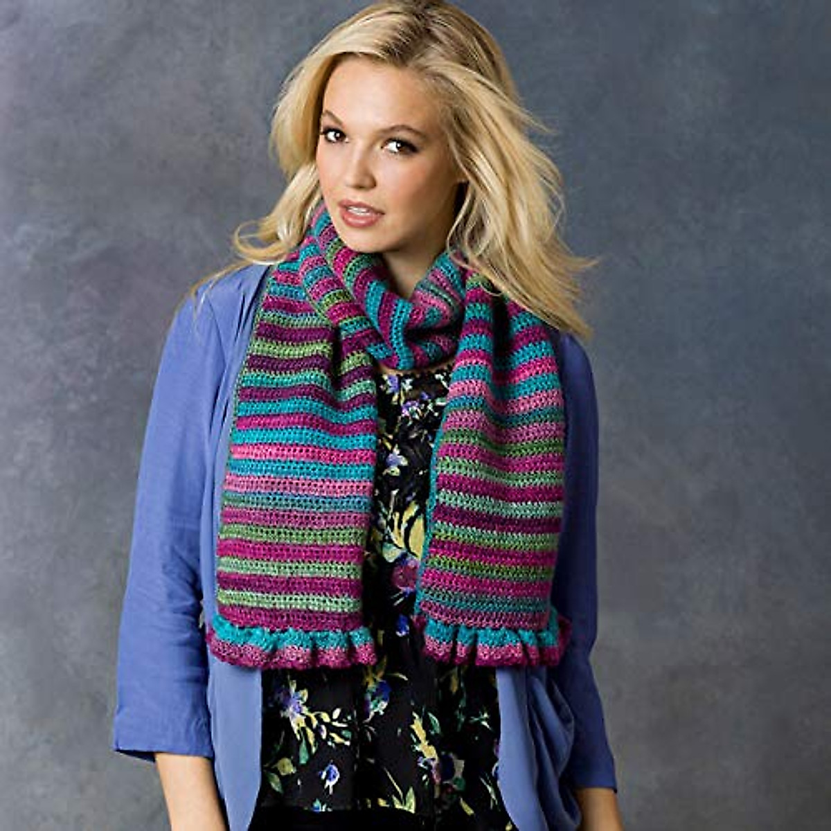 RED HEART Wrap Rainbow, Fiesta Yarn