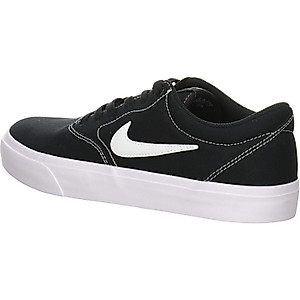 Nike Nike Sb Charge Canvas, Unisex Adult's Skateboarding Skateboarding Shoes, Multicolour (Black/White/Black/Gum Light Brown 6), 7.5 UK (42 EU)