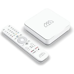 Android TV Box by Translite Global TL-4KBR, 4K UHD Google Certified, Netflix, Prime Video pre-Loaded, Android 11 OS, Amlogic S905X4 with Google Assistant, BT 5.0 & Dual-Band Wi-Fi 2.4G 5G