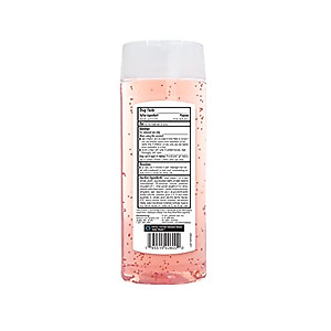 Amazon Basics Clarifying Pink Grapefruit Body Wash, 2% Salicylic Acid Acne Treatment, Dermatologist Tested, 8.5 Fluid Ounces, 4-Pack (Previously Solimo)