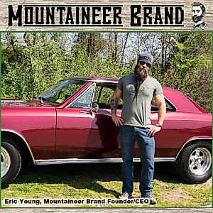 Mountaineer Brand Beard Oil - WV Lime & Sage Scent - 100% Natural Conditioner and Softener For Men - Hydrates and Moisturizes for Beard Growth - Treats Dry Itchy Beards - 2oz