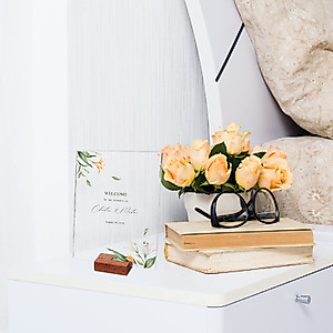 25 Pcs Wood Place Card Holder 2 Inch Rustic Table Number Holders Stands Wooden Sign Holders Photo Card Display Wood Stand for Wedding Party Birthday Retail Shop Office Pictures Menu Decorations