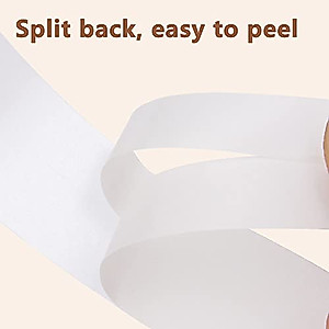 Hehua 18mm 0.7 Extra Strength Adhesive Laminated White Tape Compatible for Brother TZe-S241 TZeS241 TZ-S241 TZS241 for Ptouch PT D400 D600, 3/4'' x 26.2ft Black on White, 4 Pack