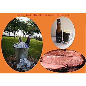 Firsgrill 15-Pack Liners & Replacement Traeger HDW152 Drip Grease Bucket for Traeger 20/22/34, Pit Boss, etc Pellets Smoke (Black 15)