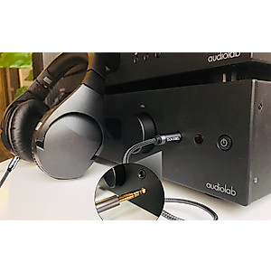 3.5 to 1/4’’ Stereo Audio Cable, DUKABEL 3.5mm TRS Male to 1/4 inch TRS Male Headphone Cord for Speaker, Amp, Guitar, Home Theater Devices and More.(4ft/1.2Meter)